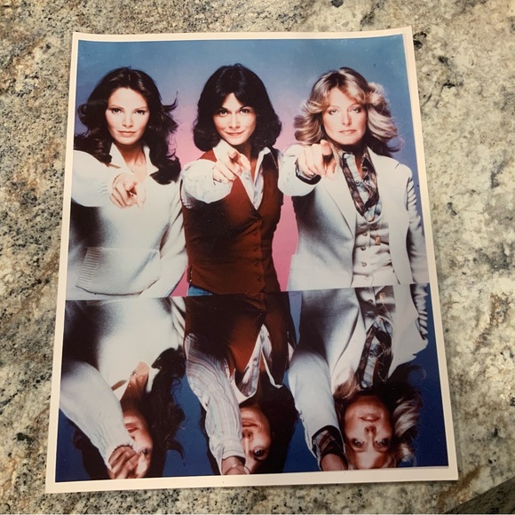 Other | Vintage 9s Charlies Angels 8x10 Glossy Photo | Poshmark